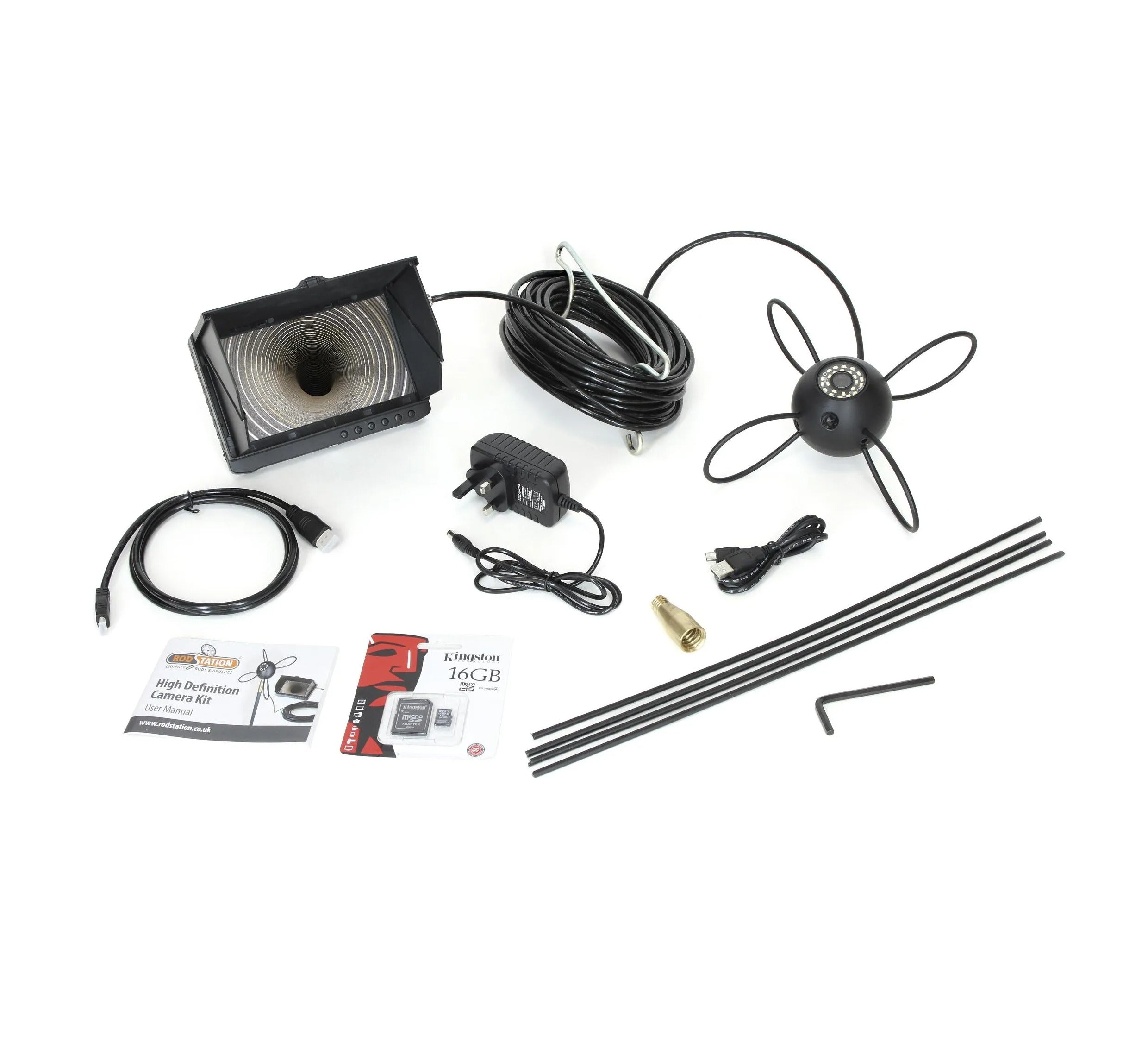 Chimney Power Sweeping Kits | Professional Chimney Cleaning Tools USA ...